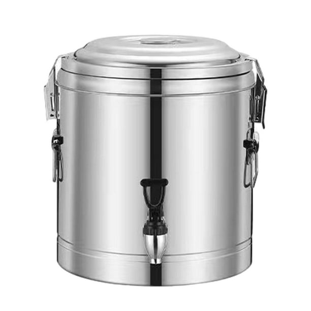Hot and Cold Beverage Dispenser Stainless Steel Soup for Party Kitchen ...