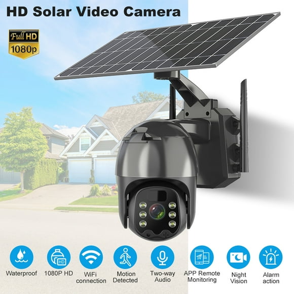 Solar Powered Outdoor Camera