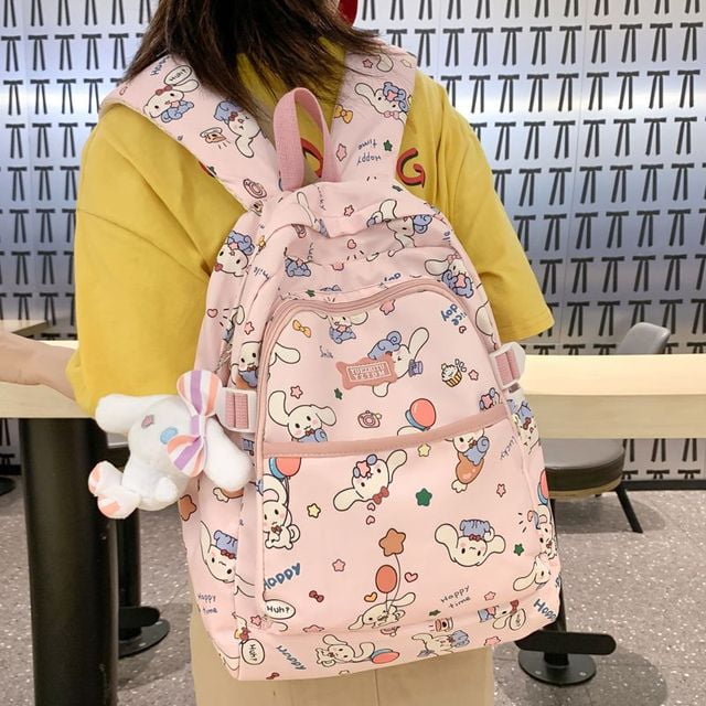 Click here for Keeppley 2023 New Kawaii Sanrio School Bag Pink Ci... prices