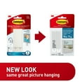 Command Bath Picture Hanging Strips, Holds 15 lbs, Large, White, 4 ...