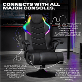X Rocker Nemesis RGB Bluetooth Audio Gaming Chair with Video Speakers ...