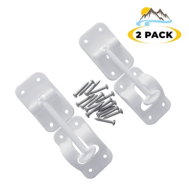 Camco Heavy Duty Chair Rack- Hook on RV Ladder to Support Folding ...