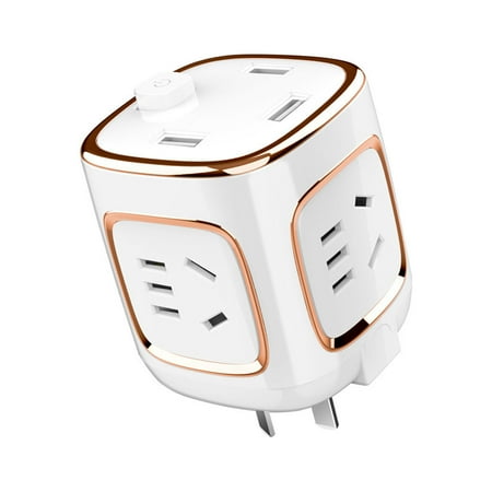 Multifunctional Power Converter Multi Ports Charger Power Plug Adapter ...