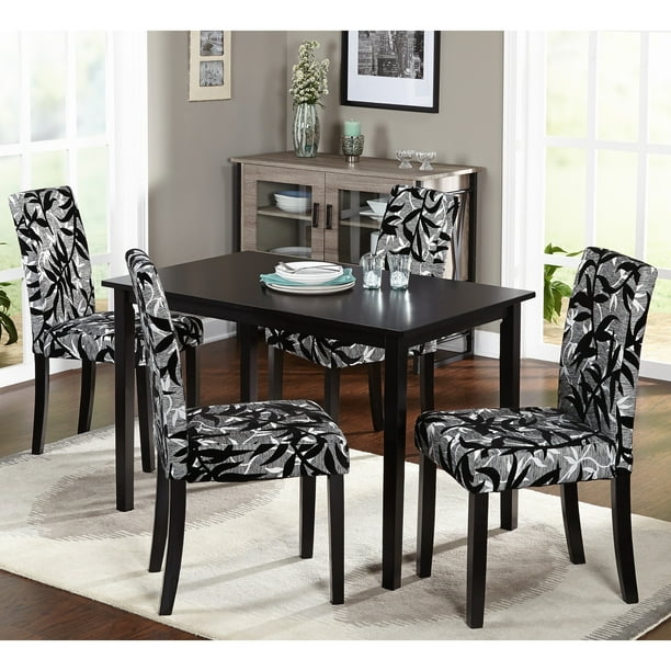 Leaf Print Parson Chair, Set of 2 - Walmart.com