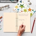 Colorful Stars and Dots Notebook Detachable Coil Notebook Diary Plan ...