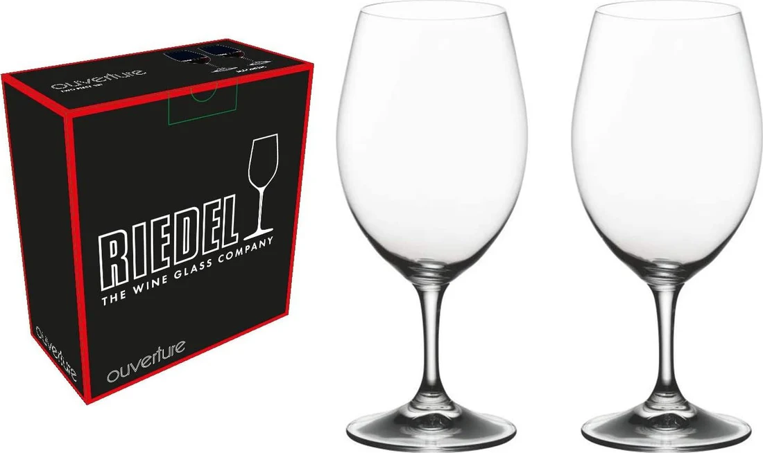 2 Copas Cristal Fino Riedel Ouverture Magnum Red Wine, Capacidad 530 Ml ...