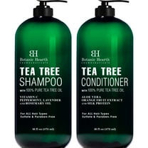 Botanic Hearth Tea Tree Shampoo and Conditioner Set, 100% Pure Tea Tree ...