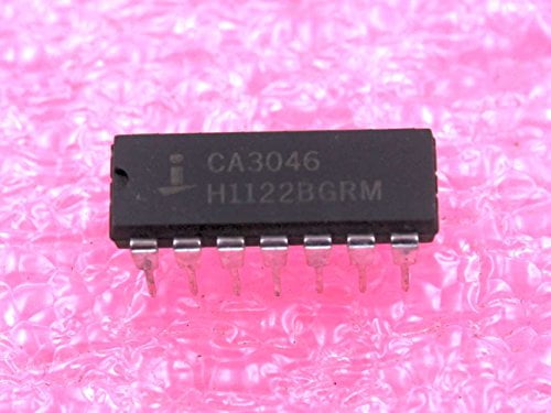 CA3046, NPN General Purpose 5-Array Vceo = 24v, Ic= 0.5uA, Hfe=>110 ...