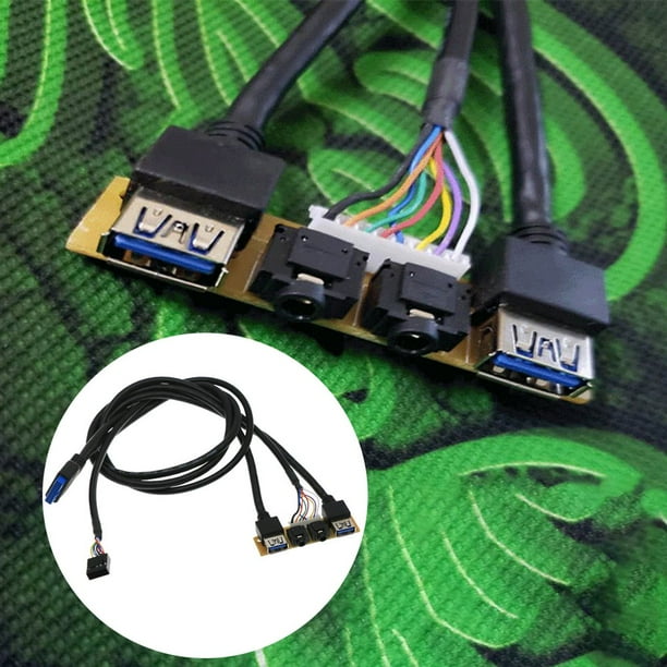 CNKOO Portable High Speed Transfer 60cm USB 3.0 Front Chassis Baffle ...