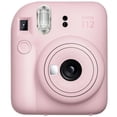 Fujifilm Instax Mini 12 Camera, Blossom Pink, 40 Sheets Film Pack, Case ...