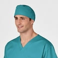 WonderWink Unisex Solid Scrub Cap, Back Tie Closure, Terry Sweatband ...