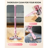 Homeika H320 Cordless Vacuum Cleaner, 28KPA Suction, 8-in-1 LED Brush, 55min Runtime, HEPA ...