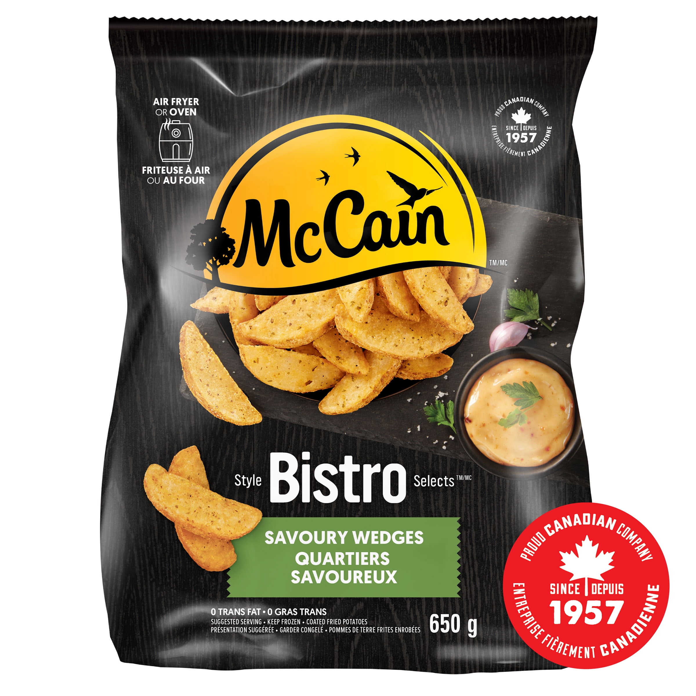 McCain® Bistro Selects™ Savoury Wedges, Made in Canada from domestic ...