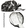 Pon Pon Chef Hat, Kitchen Cooking Cap, Breathable Adjustable Skull Cap ...