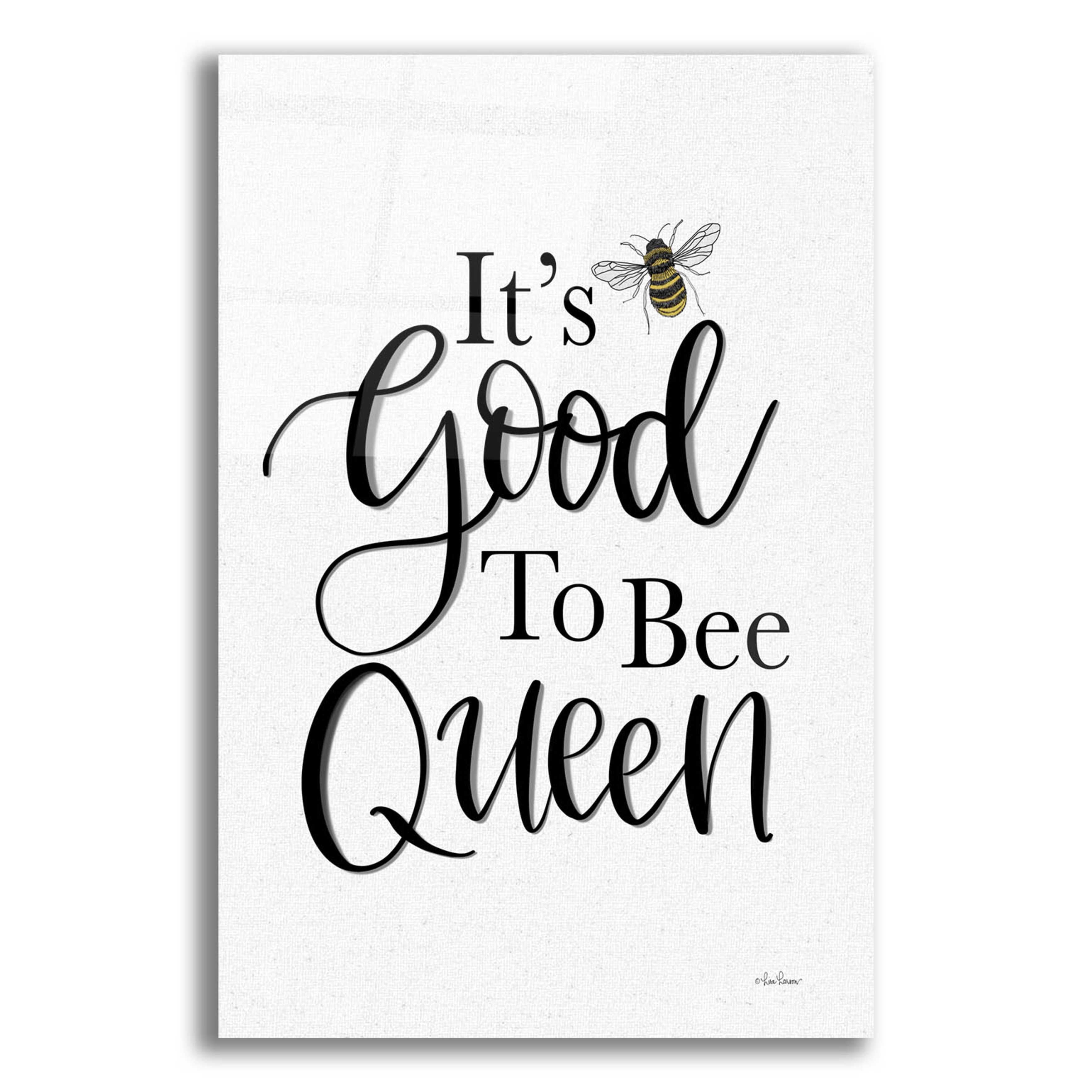 Epic Art 'Its Good To Be Queen' by Lisa Larson, Acrylic Glass Wall Art ...