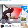 DUFDERIA 5MP Wifi IP Camera Outdoor Audio Record Wireless CCTV Security ... DUFDERIA 5MP Wifi IP Camera Outdoor Audio Record Wireless CCTV Security ...