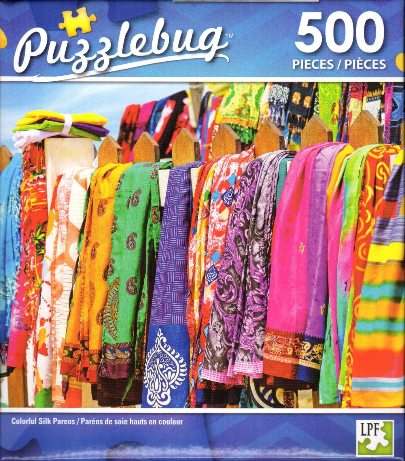 Puzzlebug 500 - Colorful Silk Pareos - Walmart.com