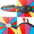 ZenSports 24" Spinning Prize Wheel with Adjustable Stand, Customizable ...