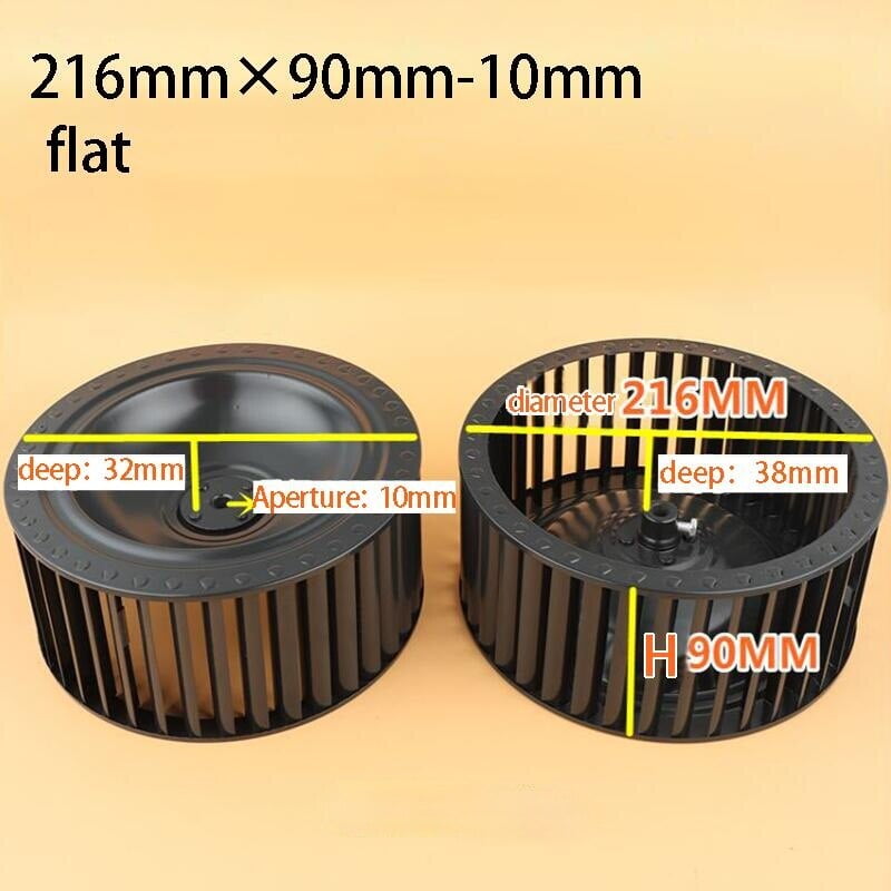 High pressure centrifugal wind wheel plastic wind wheel for Multi ...