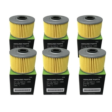 OEM Kawasaki KLX KFX KX 110 140 250 450 2-Pack Oil Filter 52010-1053 ...