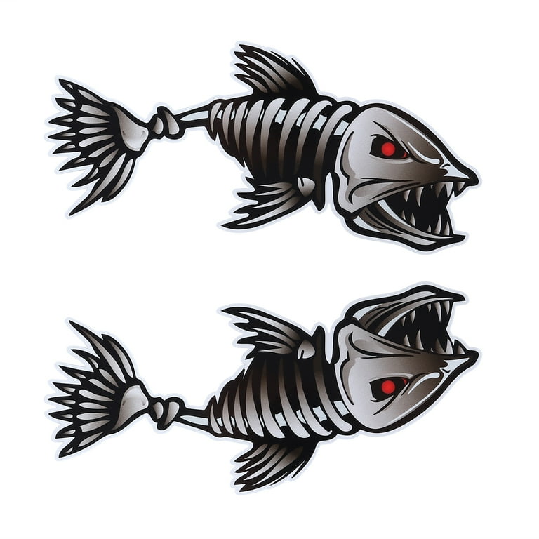 Fishbone Vinyl Decal