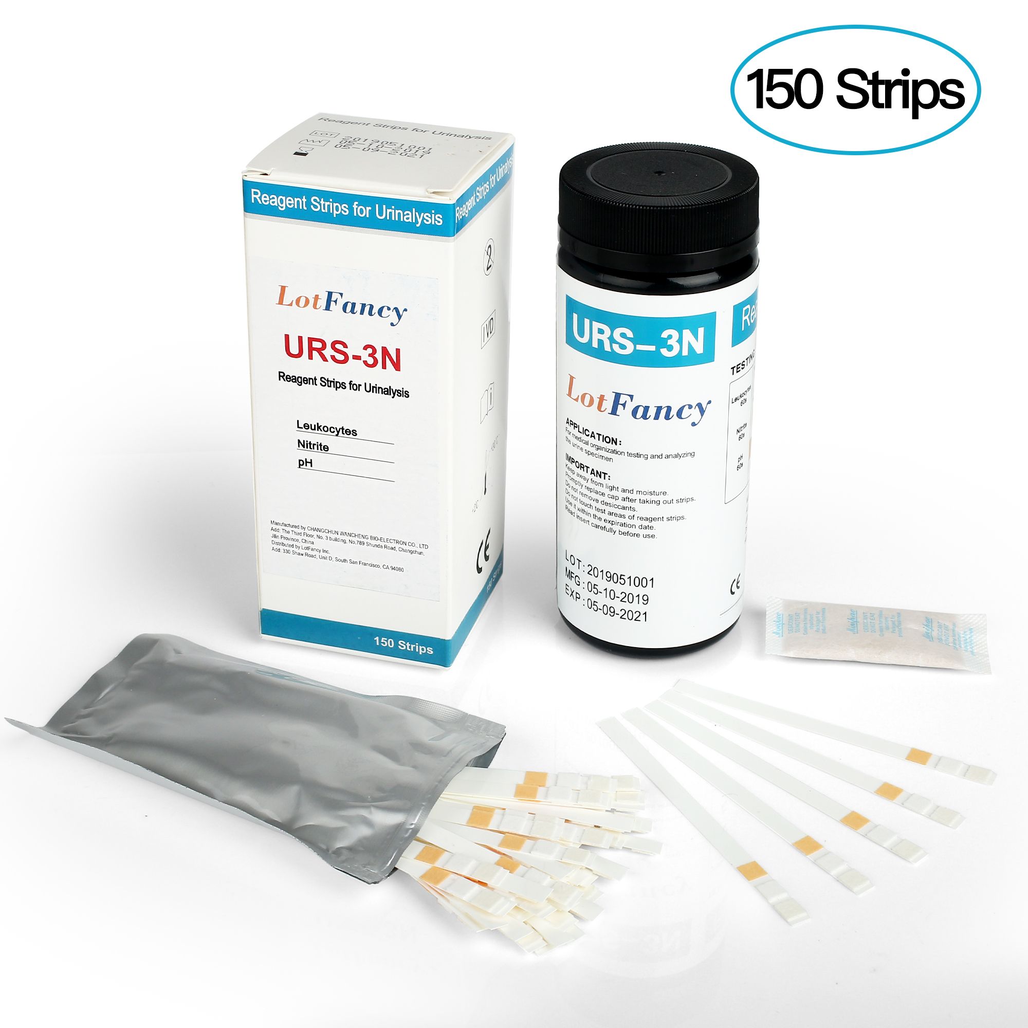 150 Urine Test Strips by LotFancy, Urinary Tract Infection Test Strips ... 150 Urine Test Strips by LotFancy, Urinary Tract Infection Test Strips ...
