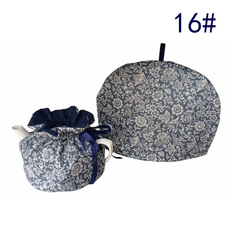 Cotton Vintage Floral Teapots Dust Cover Tea Cosy Kettle Cover ...