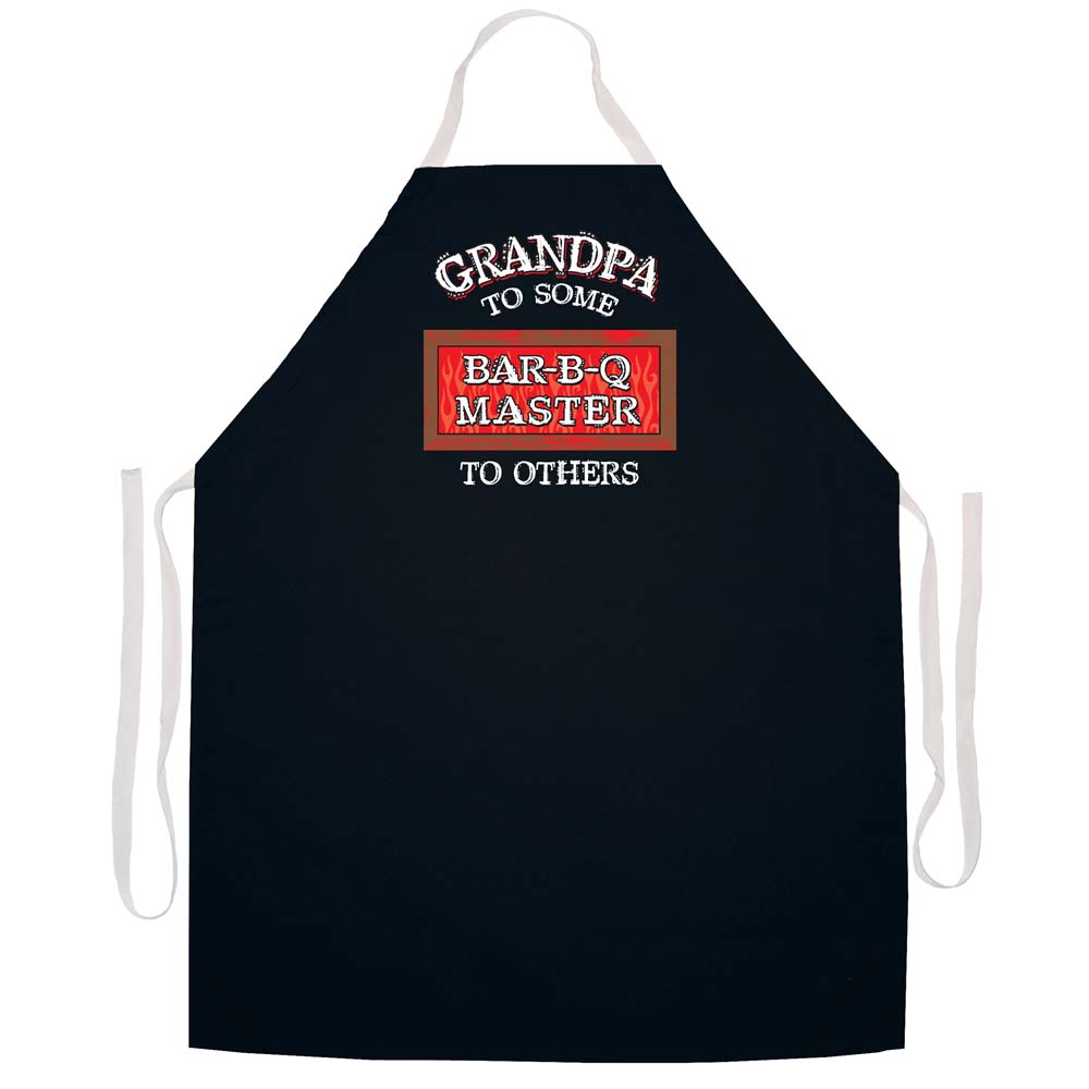 Attitude Aprons Grandpa Bar-B-Q Master Apron - Walmart.com