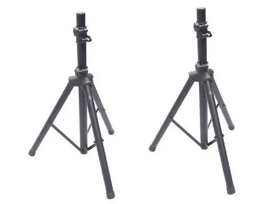 Par Stand Pedestal Tripié Metálico Para Bafle 8 Kaiser TRI-1008 ...