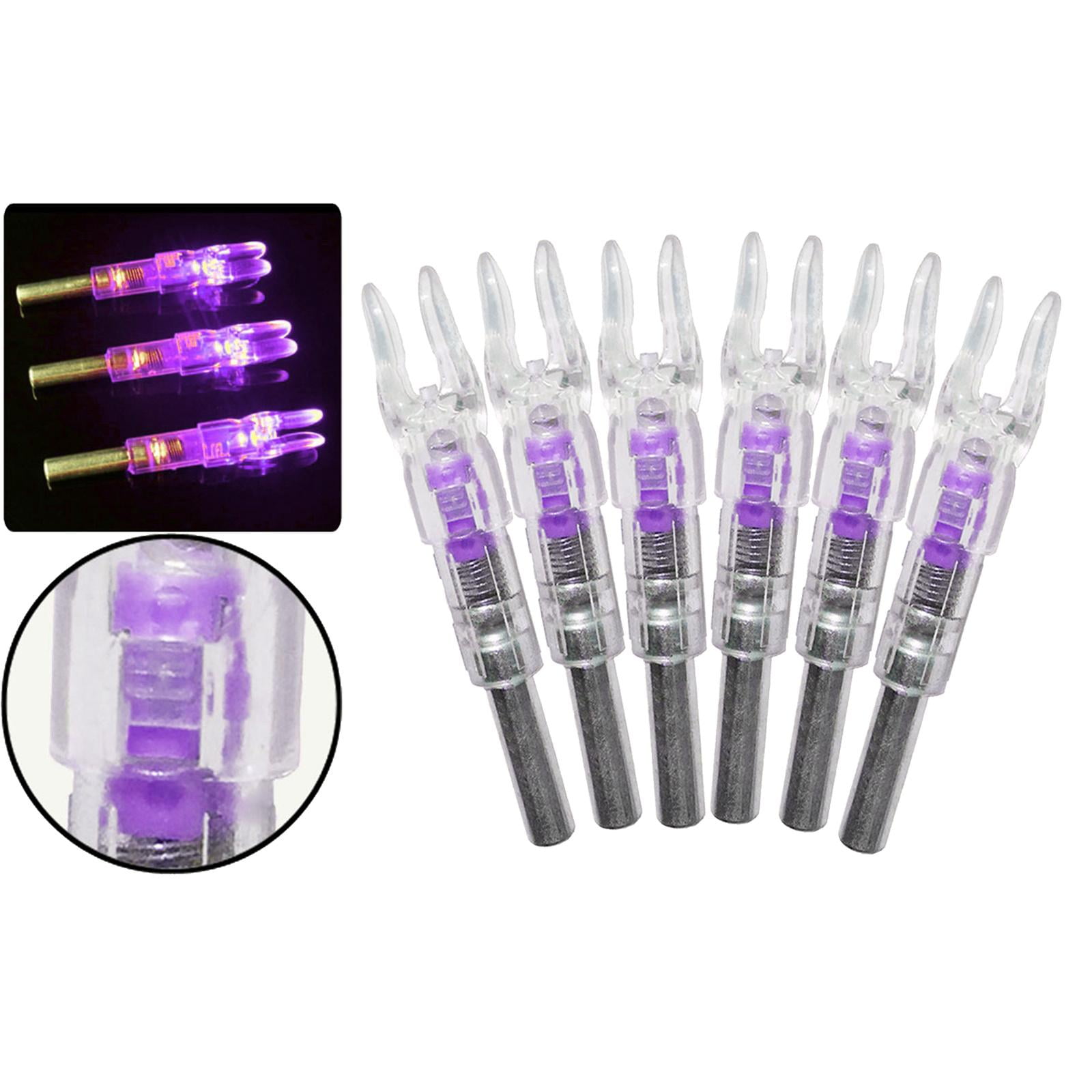 Culatines iluminados de 6 piezas, culatín de flechas de ballesta de ...