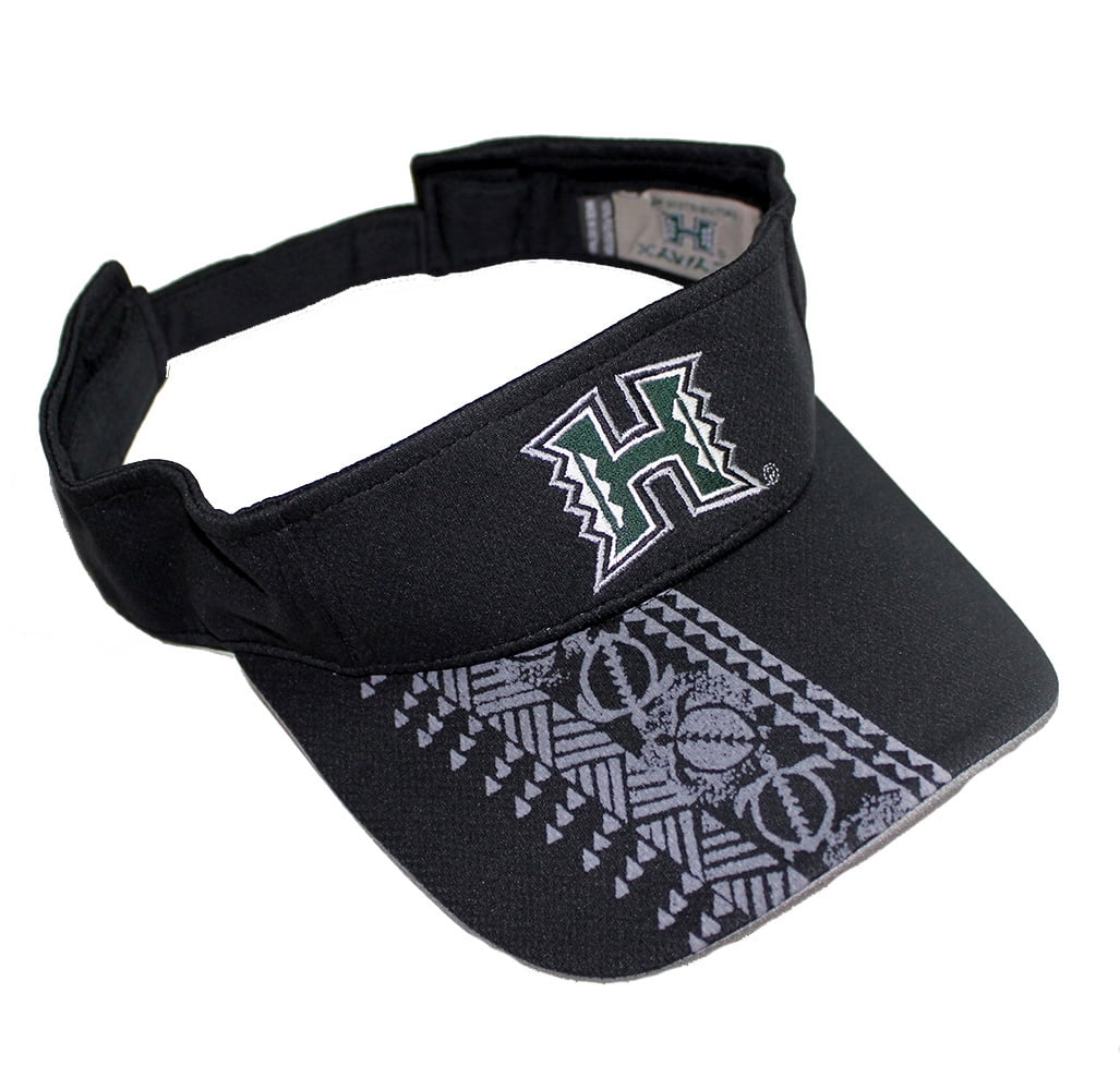 University of Hawaii New Season Warriors Visor, Black Color - Walmart.com