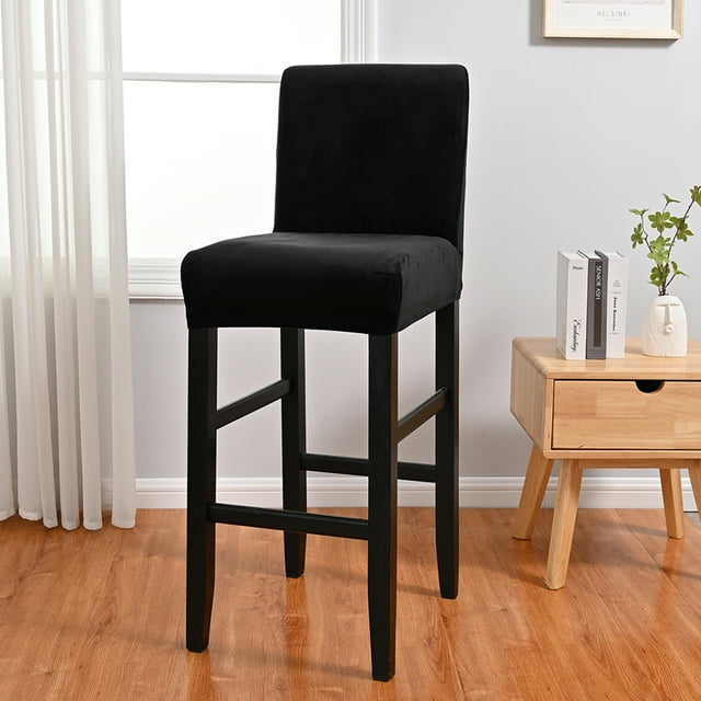 Rosnek Bar Stool Covers, 4 Pack Stretch Bar Stool Covers Chair ...