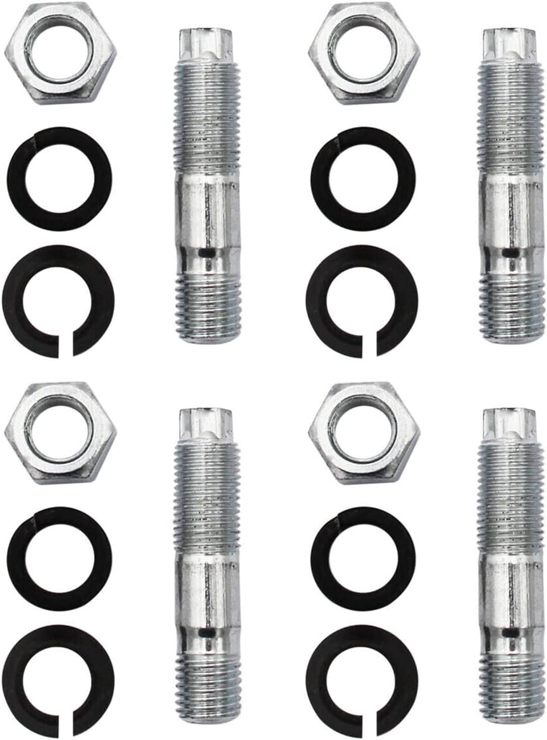 Seapple Set of 4 Knuckle Stud Cone Washer Compatible with Toyota Land ...