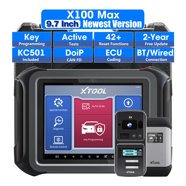 XTOOL D9S Pro Automotive Diagnostic Tool, Bluetooth Bi-Directional Car ...