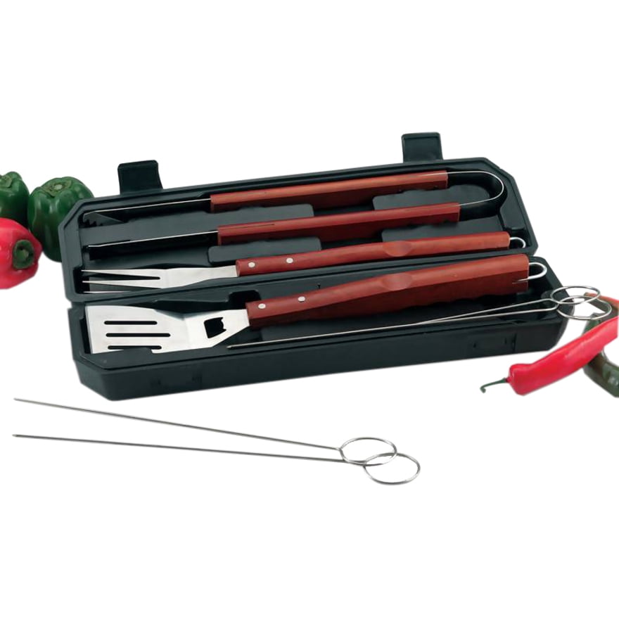 Chefmaster? 8pc Barbeque Tool Set - Walmart.com