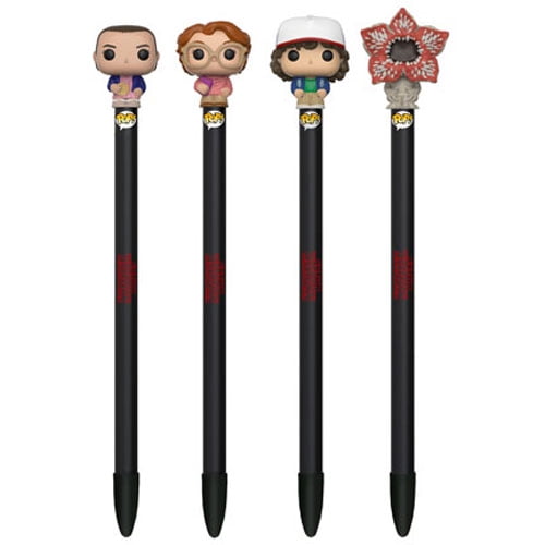 Funko Collectible Pens with Topper - Stranger Things - SET OF 4 (Eleven ...