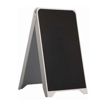 M&T Displays Metal Eco Info Board, Silver 22x28 Inches Slide-In Poster ...