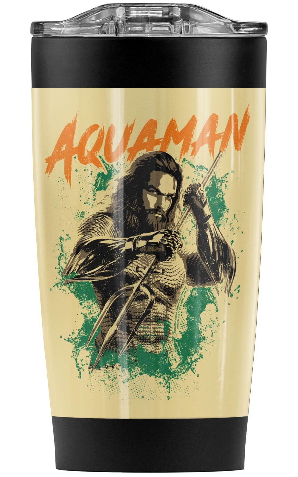 Aquaman Movie Locals Only Stainless Steel Tumbler 20 oz Coffee Travel ...