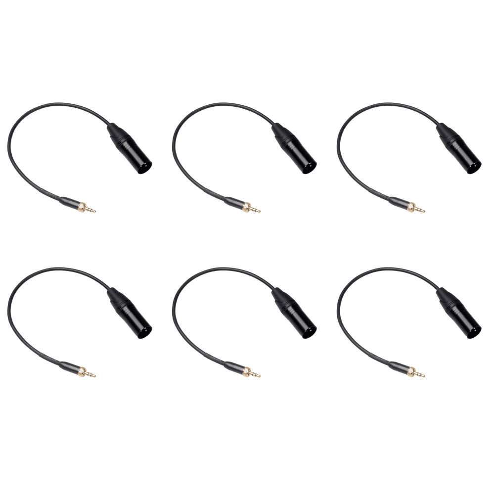 Conector Audio 3 5 Mm Con Rosca Interna A Cable Adaptador XLR Pines ...