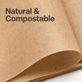 Natural Wood Pulp Parchment Paper, Pre-Cut 9×13 Inch,200 Count Non ...