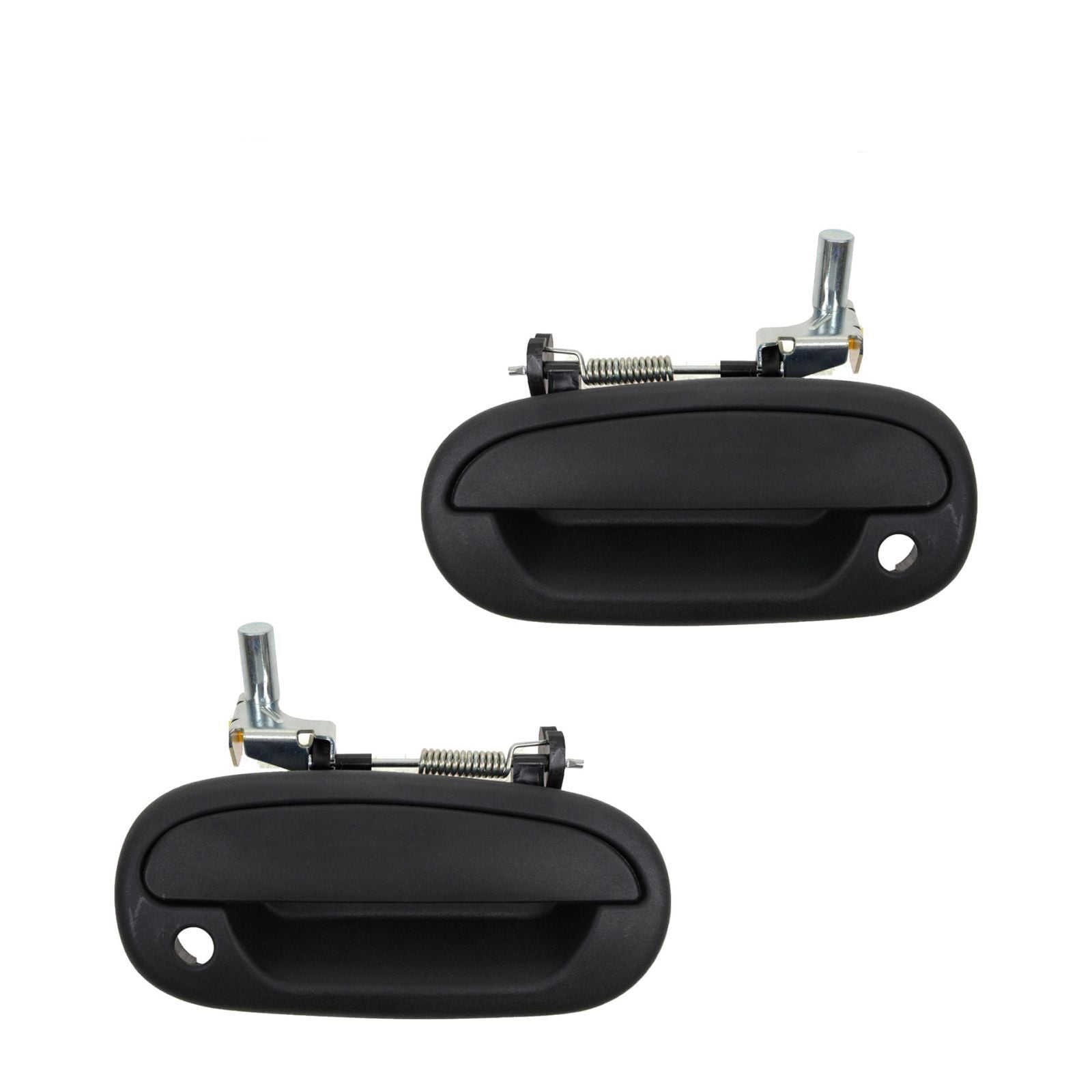 Black Outside Exterior Door Handle Pair For Ford F150 F150 Heritage ...