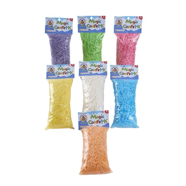 Captain Creative 2001859 Magic Paper Confetti Strips, Assorted Color ...