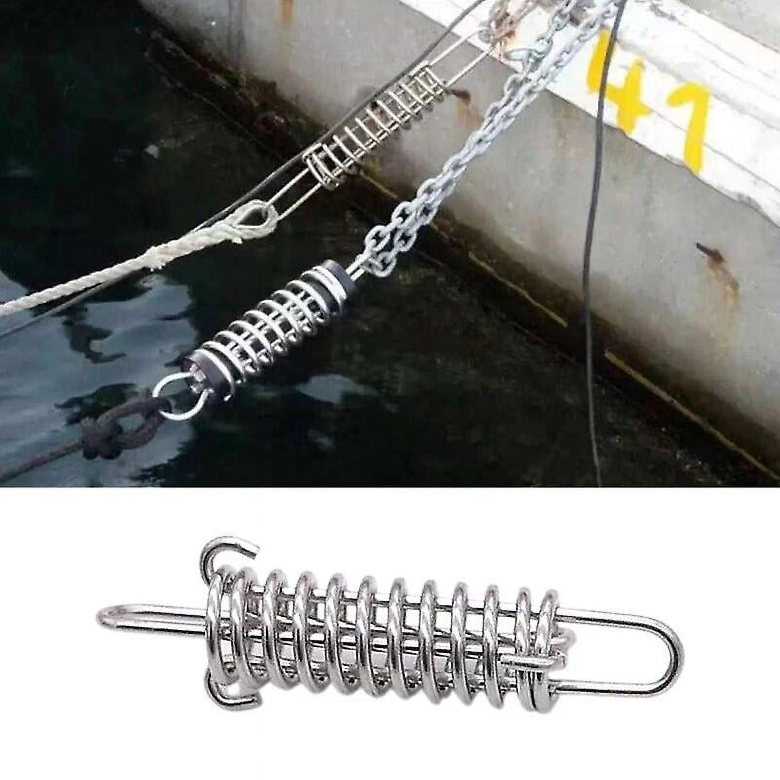 Boat Docking Mooring Spring Stainless Steel 316 Damper Snubber Marine ...