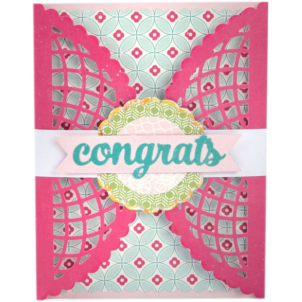 Sizzix Thinlits Dies By Lori Whitlock 8/Pkg -Scalloped Lace - Walmart.com - Walmart.com