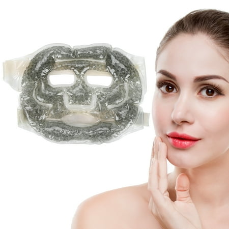 Cooling Face Hot Cold Compress Facial Cold Pack, Reusable Face Ice Gel ...