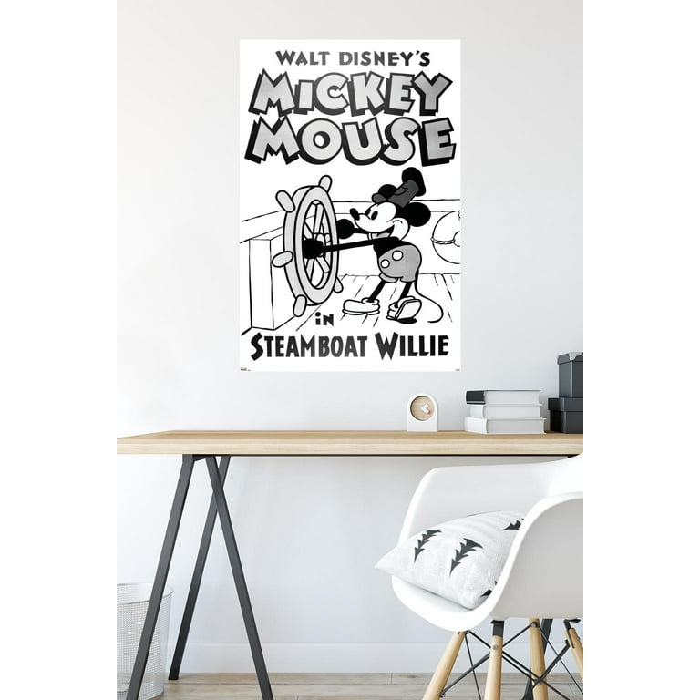 Steamboat Willie Poster