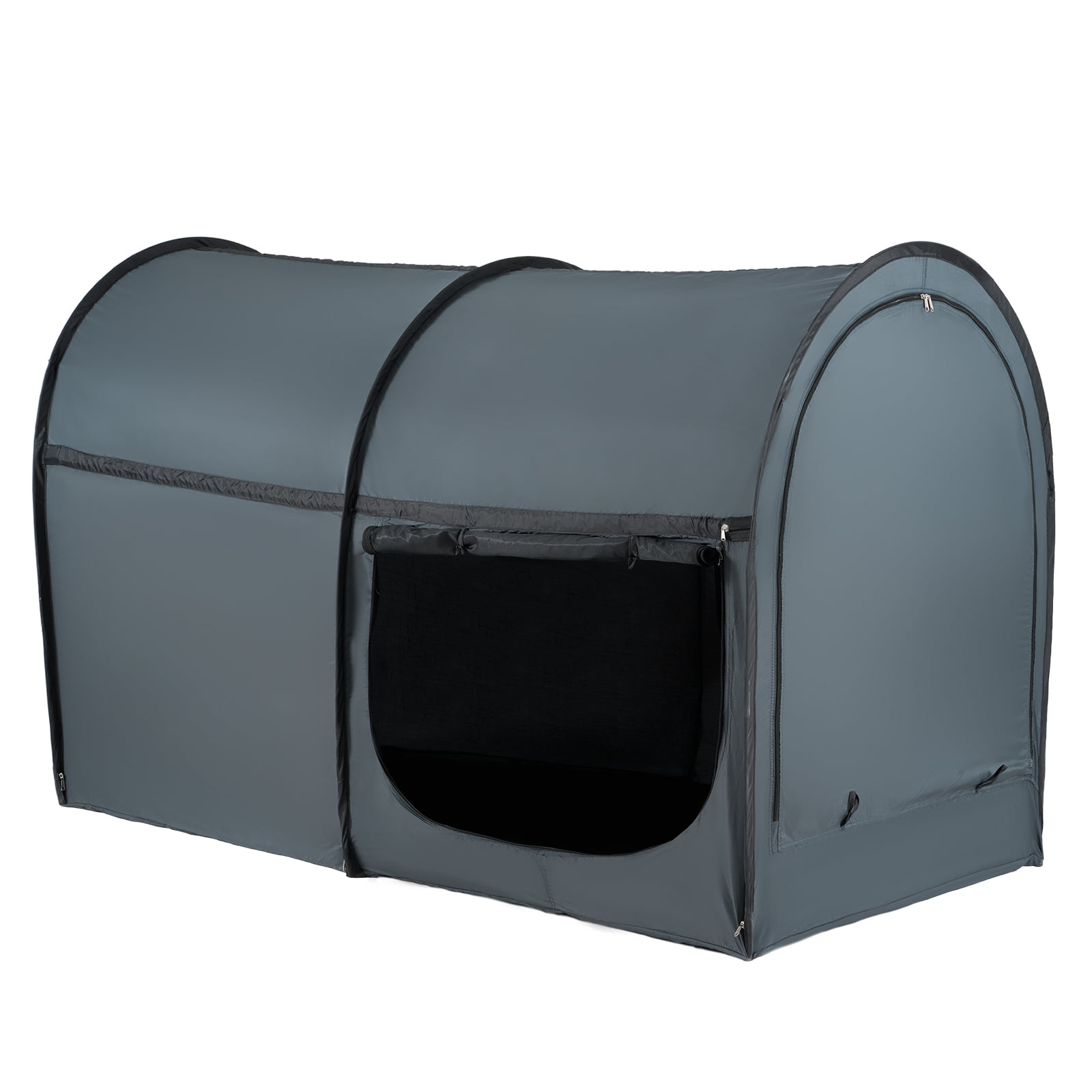 Click here for Vevor 4 Doors Bed Tent Breathable Tent Light Black... prices