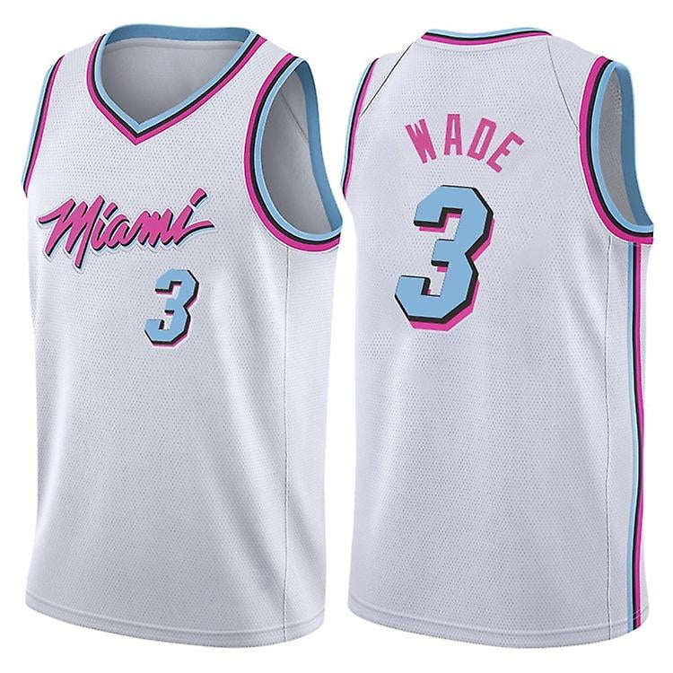 Click here for Toeuie Miami Heat Dwyane Wade Mens Basketball Jers... prices