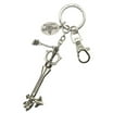 Kingdom Hearts Oathkeeper Pewter Key Ring - Walmart.com