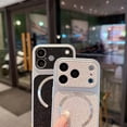 Case for iPhone 13, Sparkly Glitter Magnetic Compatible Cover, Luxury ...